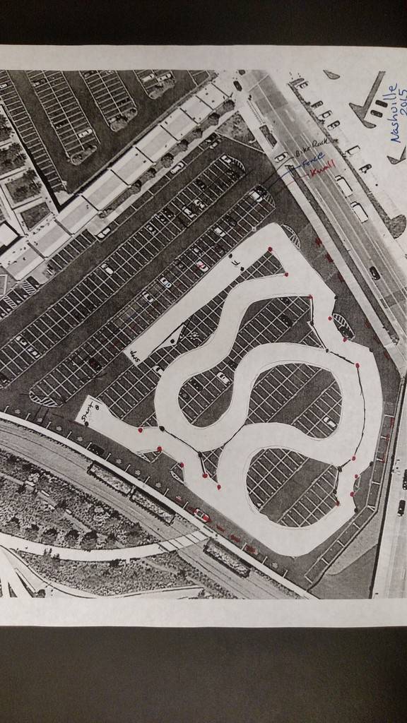 Nashville Goodguys AutoCross Layout