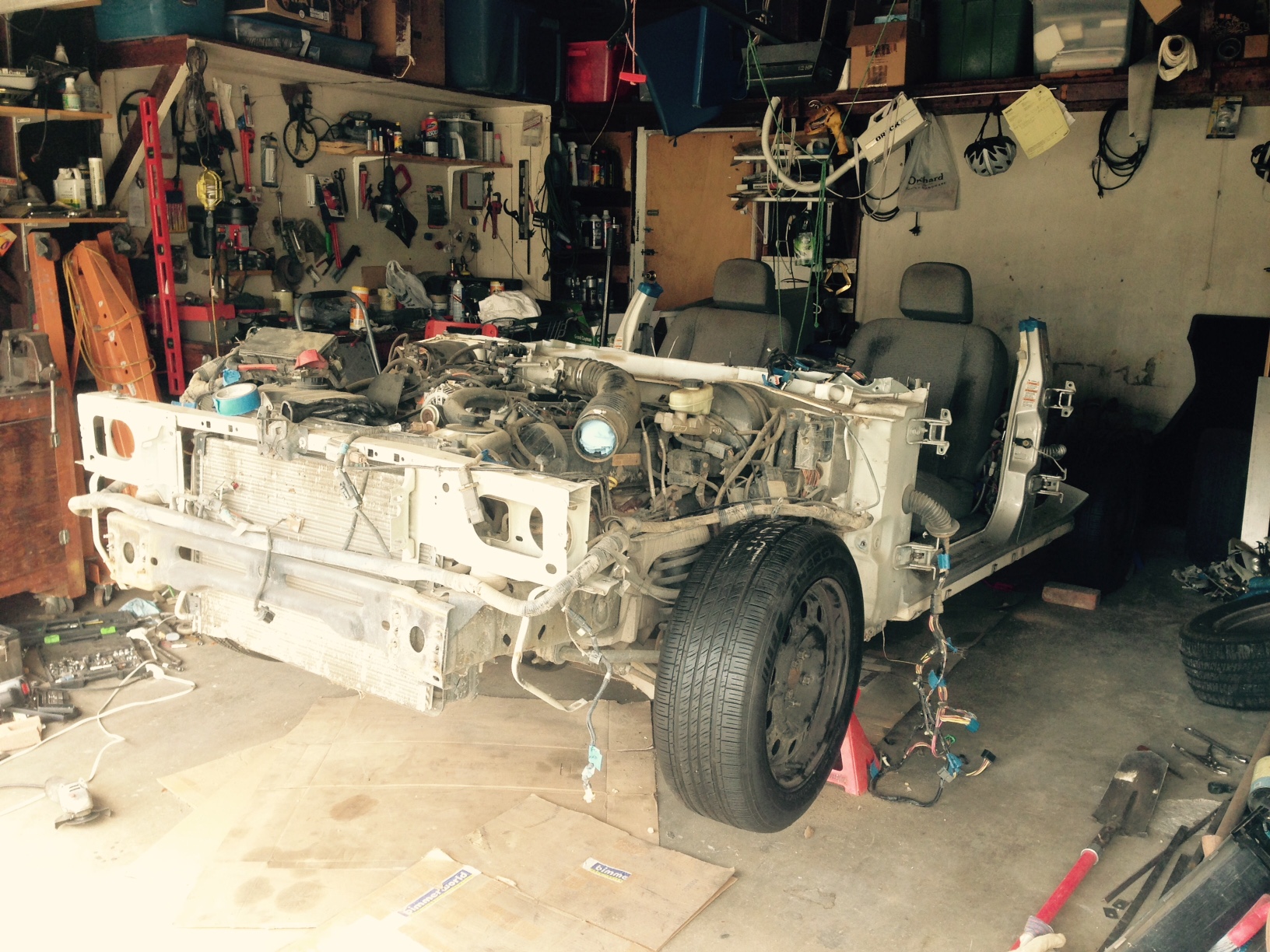 66 Ford F100 & 2004 Crown Vic body swap - Page 2