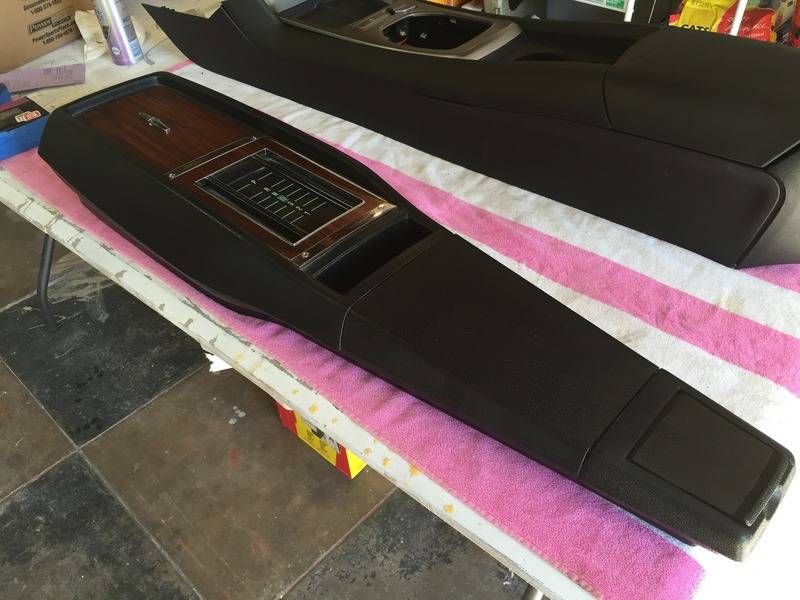 Camaro center console
