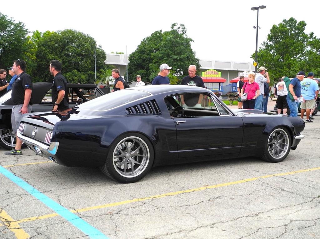 Joel Shook's '65 Roadster Shop Mustang on Forgeline VX3C Wheels