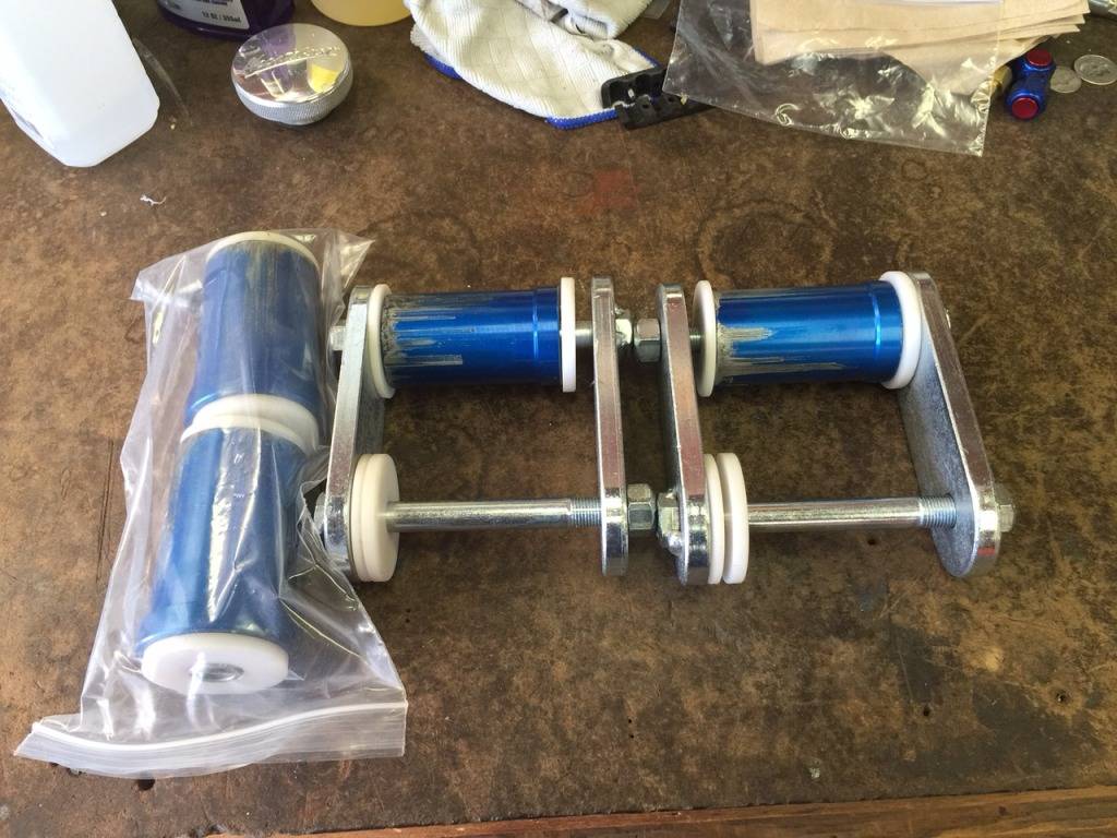 67-69 Camaro DSE Leafs / CalTracs / QA1 Shocks and miscellaneous Rear ...