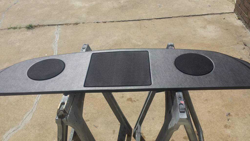 My rear deck 10" sub install