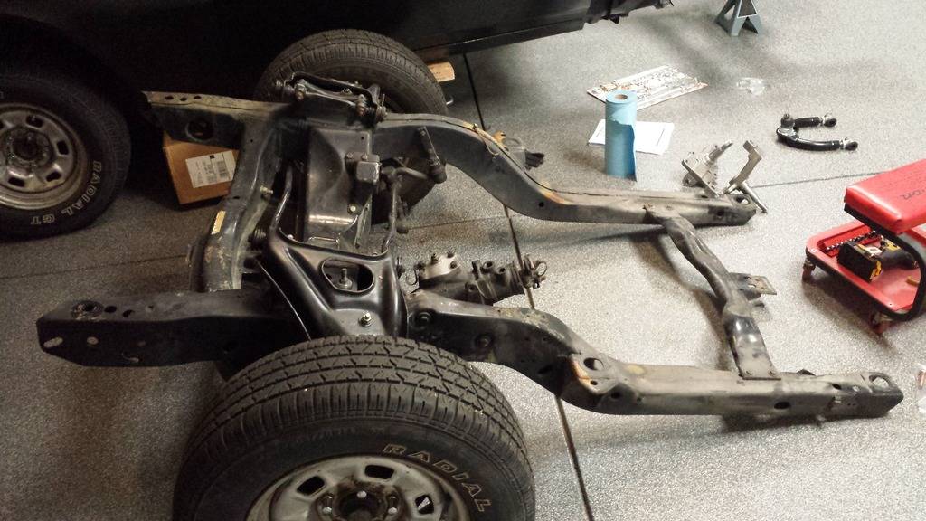 OEM/stock subframe assembly for 1967-69 Camaro or 1968-72 Nova