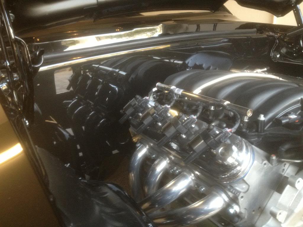 What Headers fit a 1st Gen Camaro with an LS3 and TCI subframe?