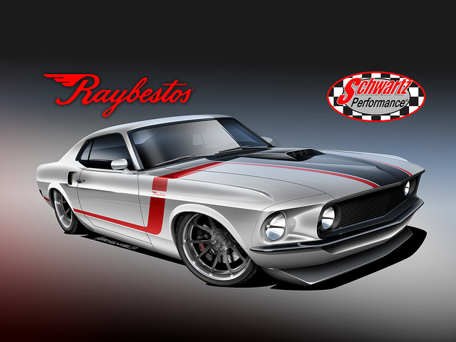 Raybestos 1969 Mustang Fastback by Schwartz Performance