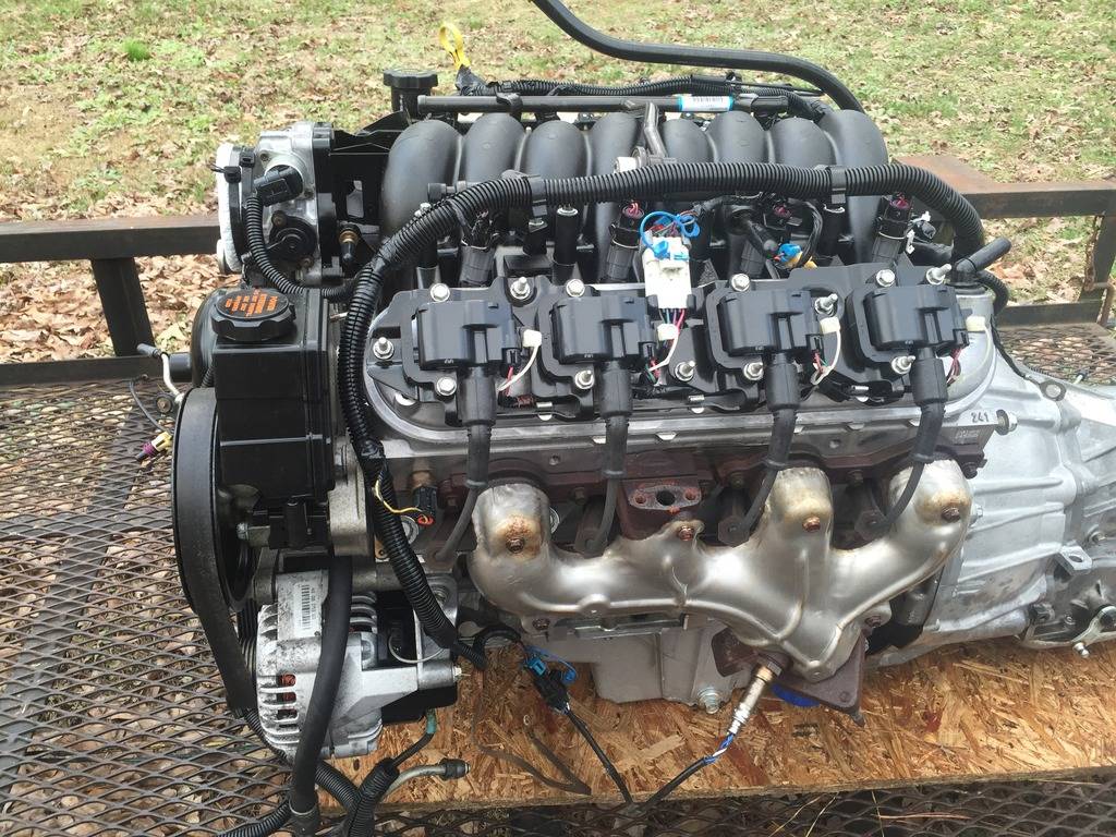 02 Camaro Z28 LS1 / 4L60E DROPOUT 59K MILES MOTOR, TRANS, ELECTRONICS