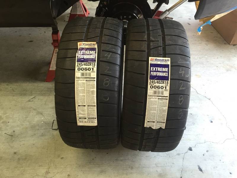 New BFG Rival 245/40r18