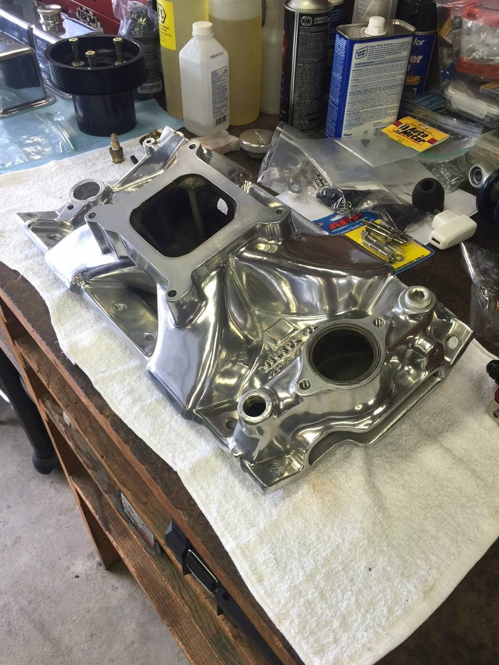 Vortech Supercharger Kit for Small Block Chevy//Ridetech-hyperco springs