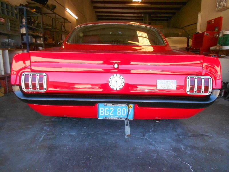 SPI Viper Red 1965 Mustang painted 9 years ago