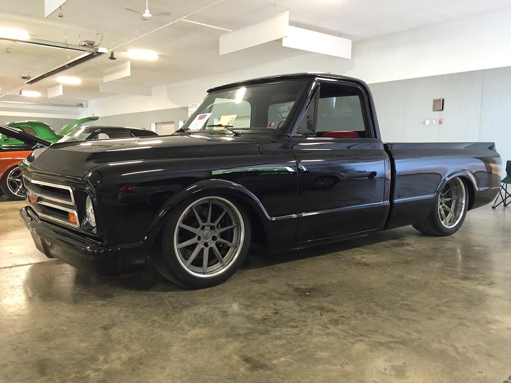 Steve & Danielle Locklin's 1970 Chevy C-10 Truck on Forgeline RB3C Wheels