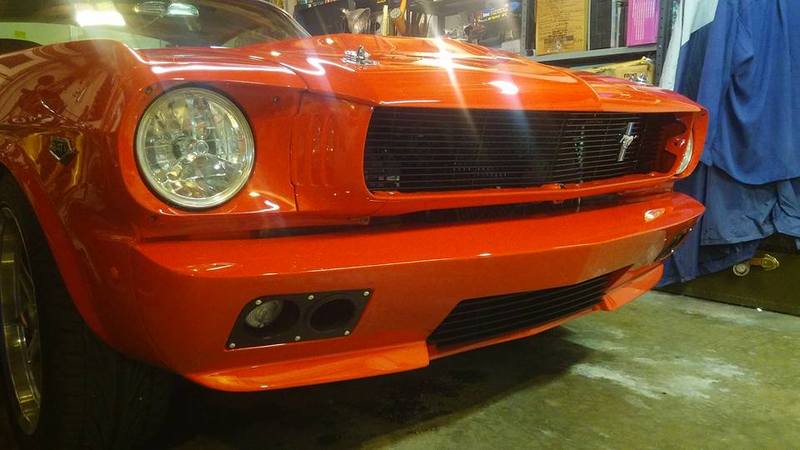 SPI Viper Red 1965 Mustang painted 9 years ago