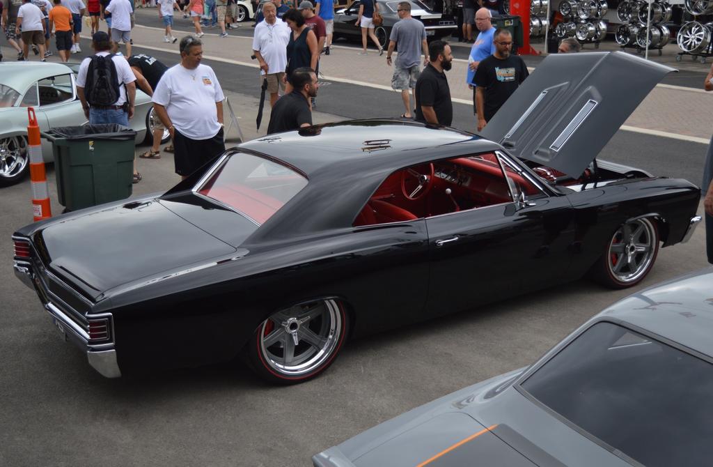 Roadster Shop's "Onyx" 1967 Chevelle on Centerlock Forgeline RS6 Wheels