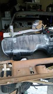 1970 Cutlass Firewall Shave.