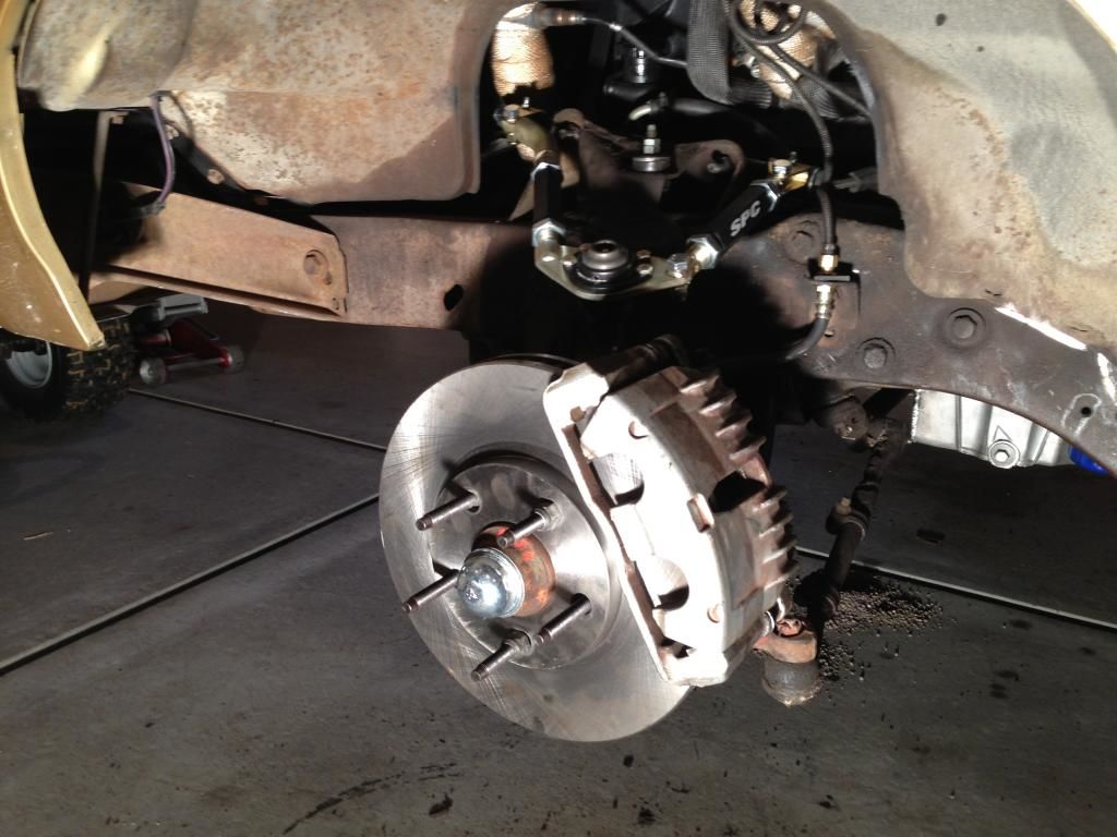 LS1 Brakes on Camaro-Nova Spindles