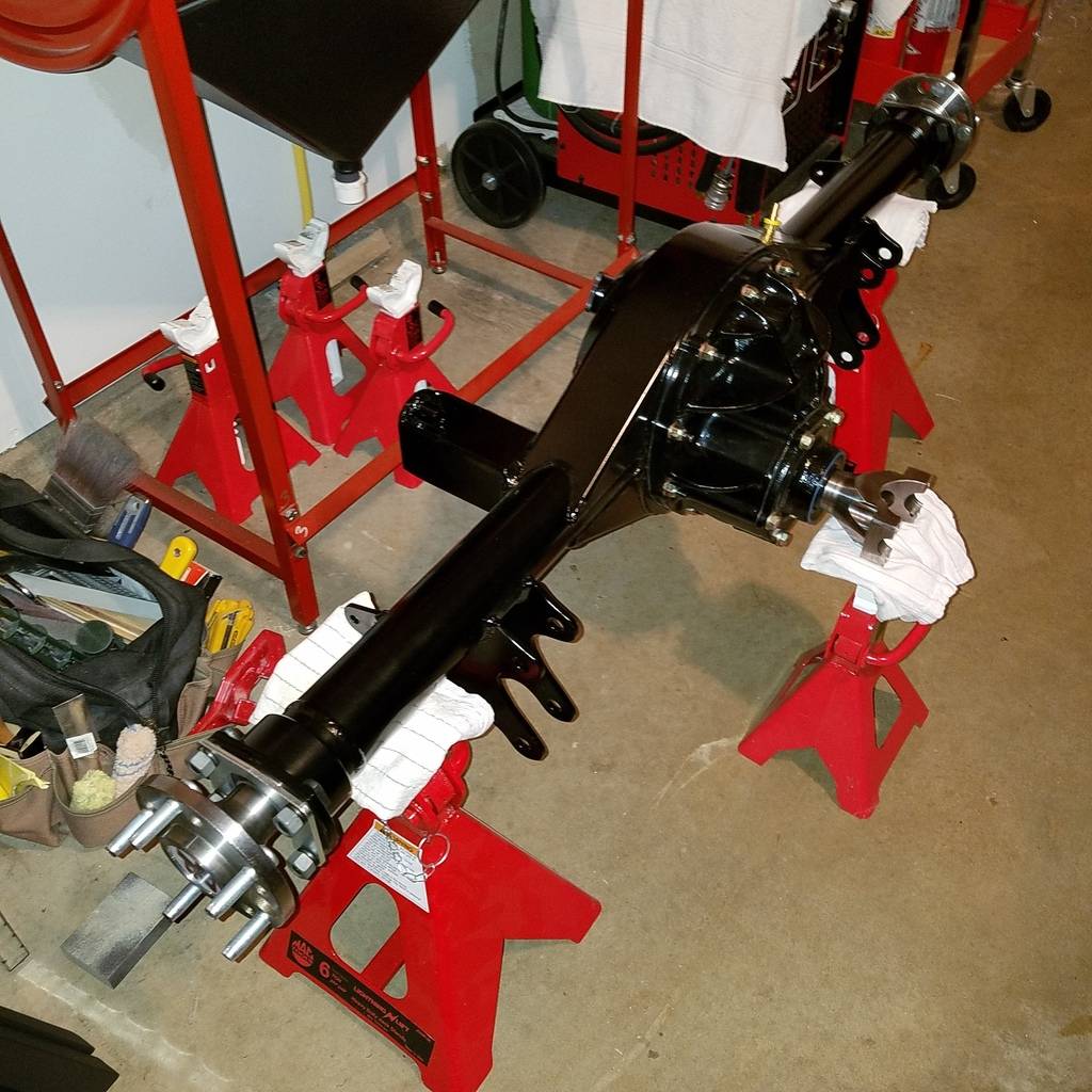 Martz Chassis Rear Suspension and QP Fab 9" Axle Complete for 70-81 F ...