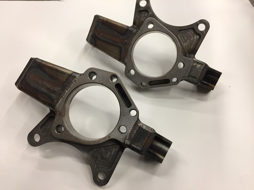 Corvette dropped uprights spindles