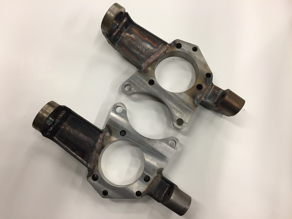 Corvette dropped uprights spindles