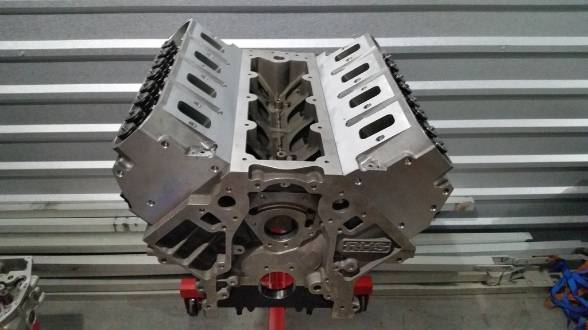 All aluminum RHS Tall Deck 454 w/ Texas Speed CNCed LS7 Six Bolt ...