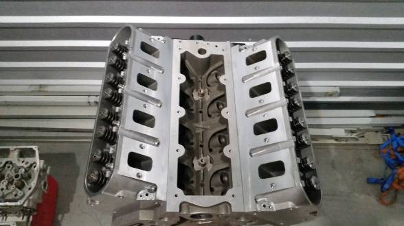 All aluminum RHS Tall Deck 454 w/ Texas Speed CNCed LS7 Six Bolt ...