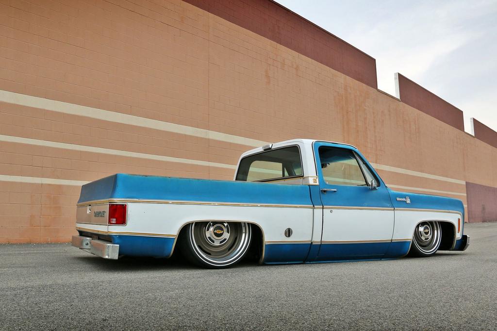 Roadster Shop's 1976 Chevy C10 SPEC Squarebody on Forgeline RS-OE1 Wheels