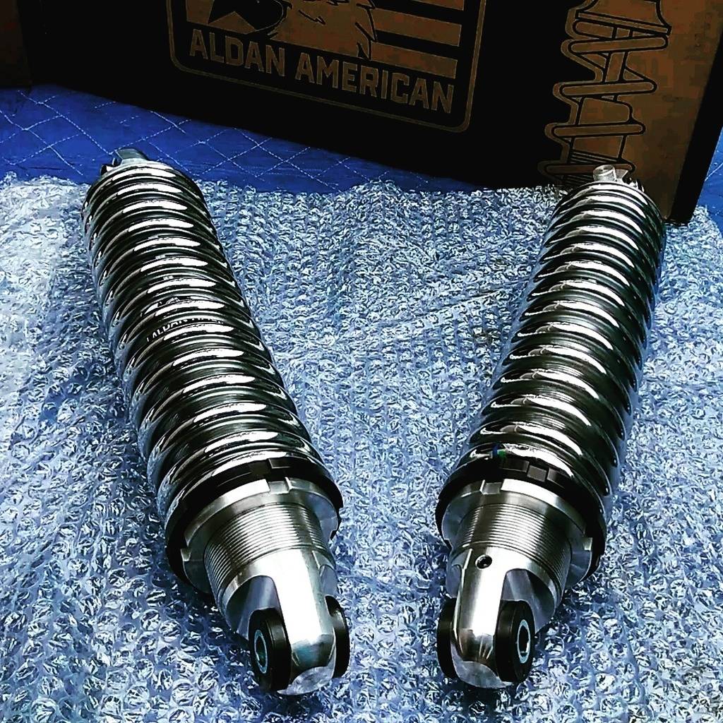 Aldan American coilovers on The Steel Beast!