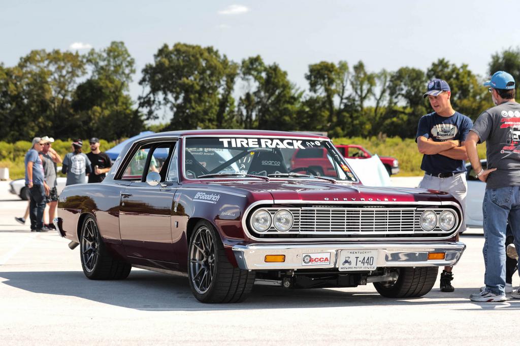 John Crouse's '64 Chevelle SS on Forgeline 1pc Forged Monoblock GA1R ...