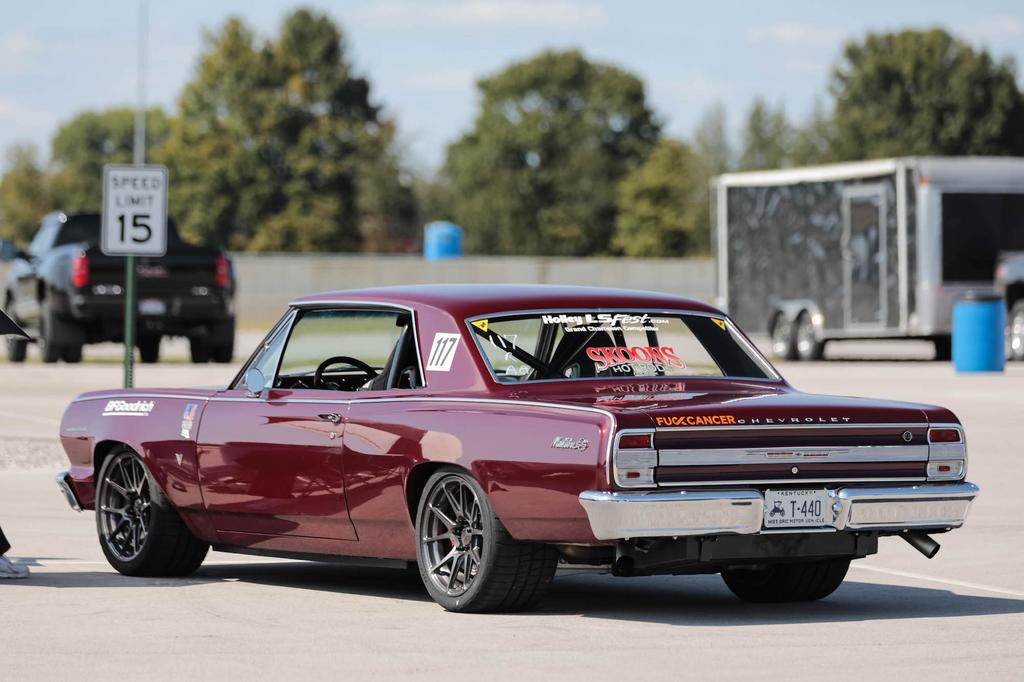John Crouse's '64 Chevelle SS on Forgeline 1pc Forged Monoblock GA1R ...