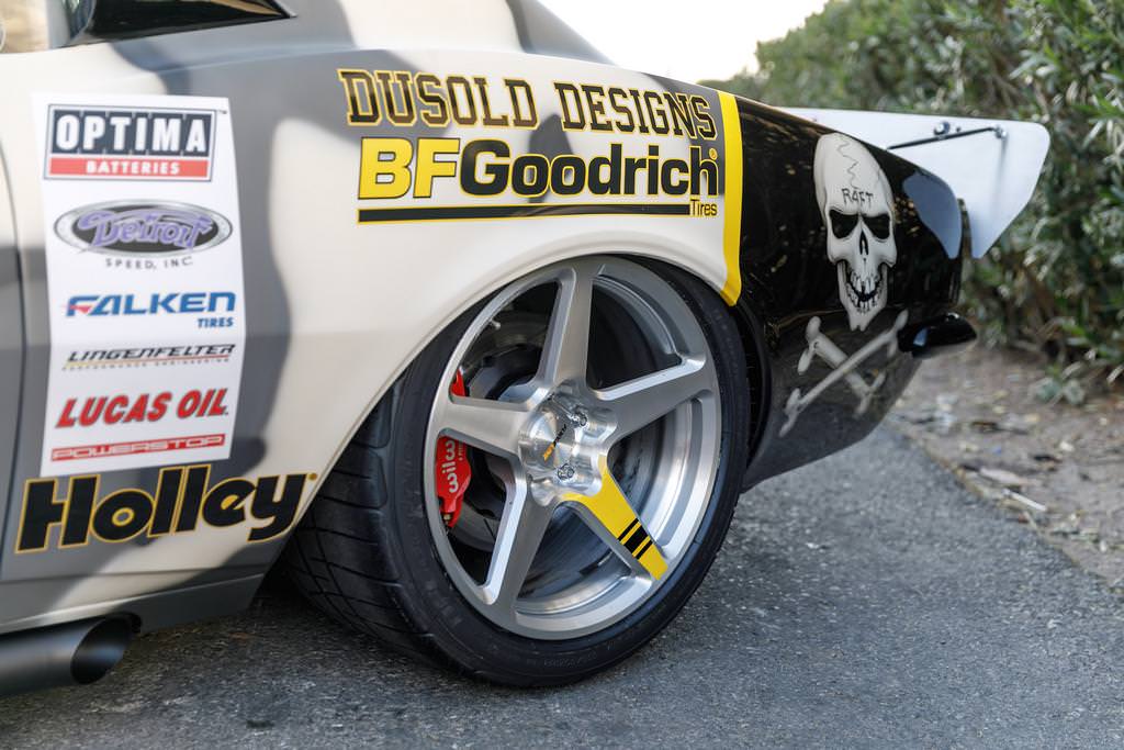 Mike Dusold's Twin Turbo '67 Camaro on Forgeline CF1 Open Lug Wheels