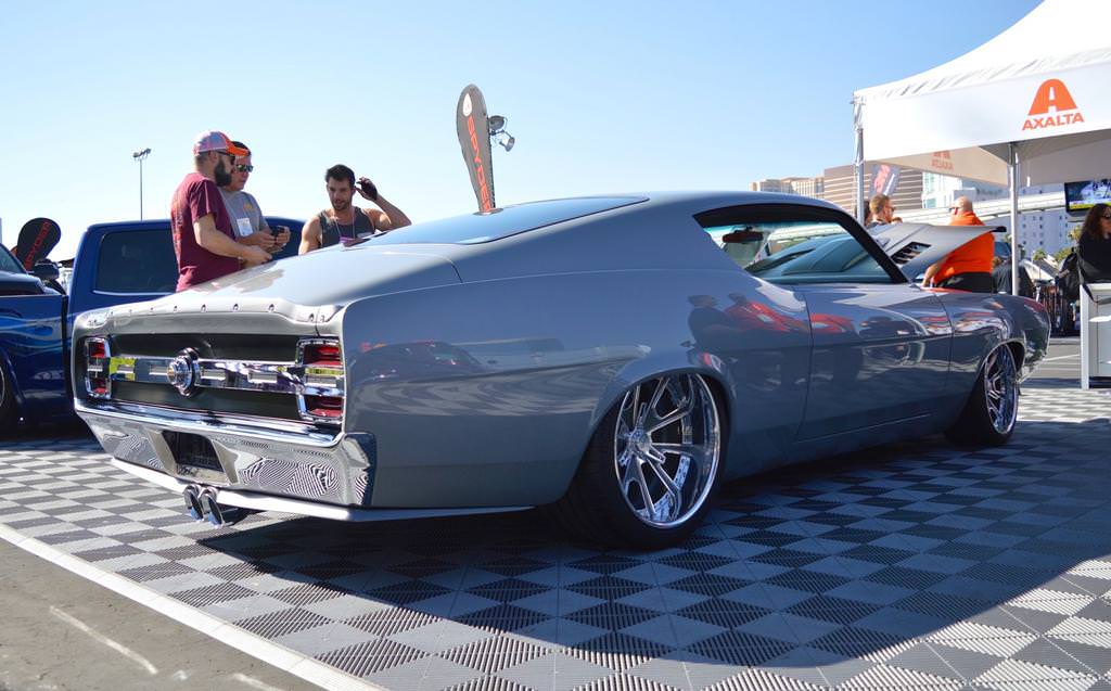 Carlos' B-Line Auto "Shadowless" '69 Ford Torino on Forgeline Grudge Wheels