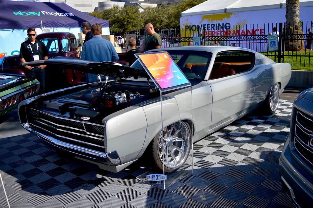 Carlos' B-Line Auto "Shadowless" '69 Ford Torino on Forgeline Grudge Wheels