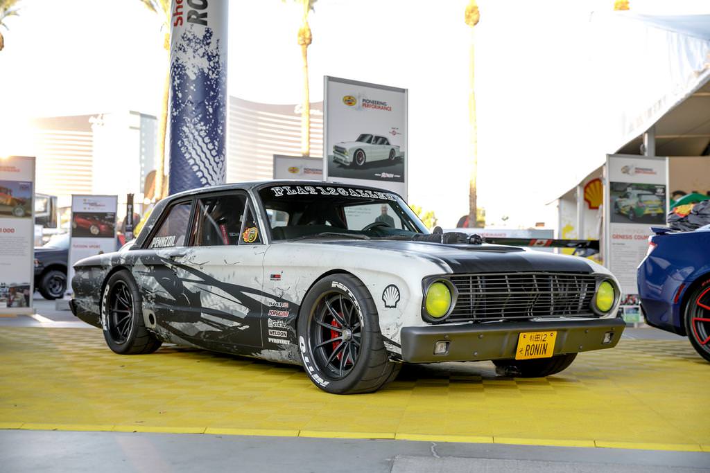 Flat 12 Gallery's "Ronin" '63 Ford Falcon on Forgeline GT3C Concave Wheels