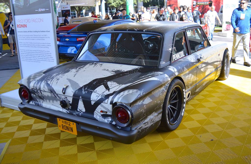 Flat 12 Gallery's "Ronin" '63 Ford Falcon on Forgeline GT3C Concave Wheels