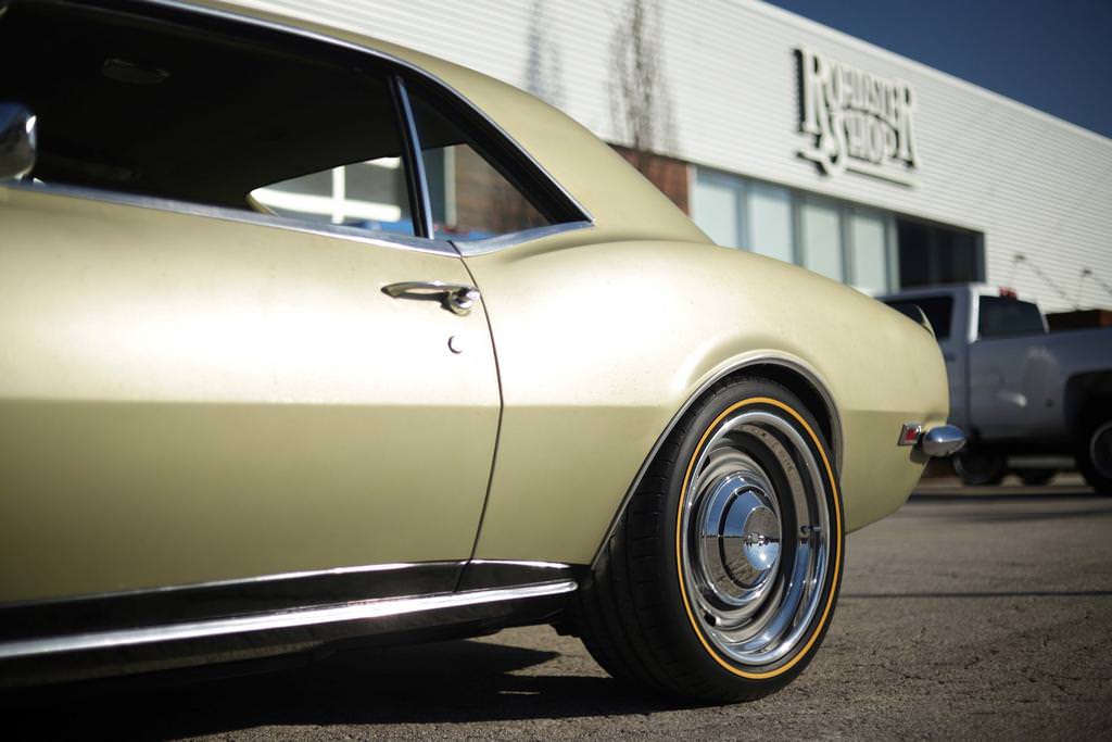 Roadster Shop's "Goldie" 1968 Camaro on Forgeline RS-OE1 Wheels