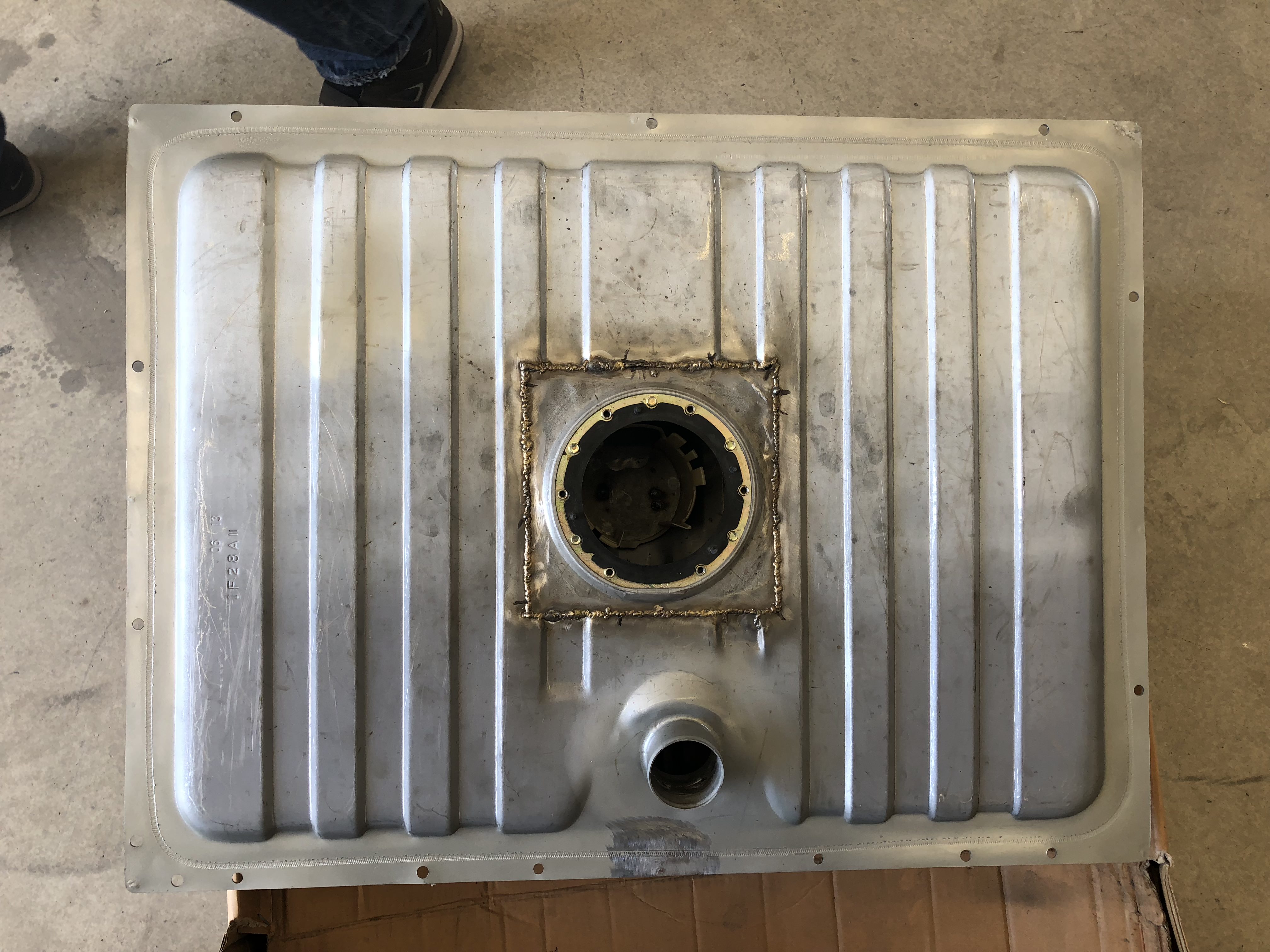 1965 Mustang Gas Tank Fuel Tank STAINLESS Repro ~ 1967 1968