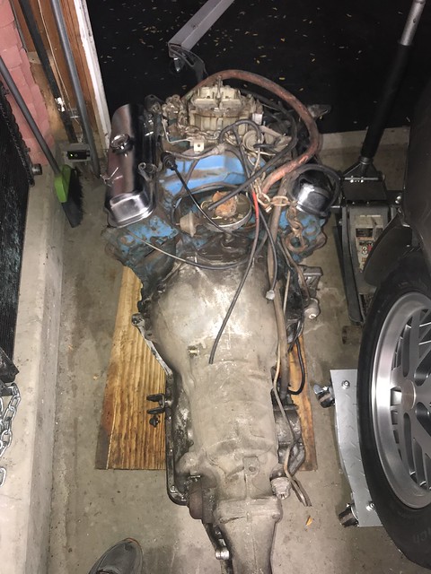 1977 W72 performance option Pontiac 400 with matching auto trans