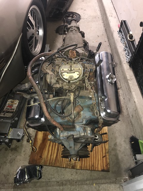 1977 W72 performance option Pontiac 400 with matching auto trans