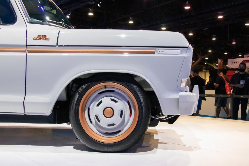 Ford All-Electric 1978 F-100 Eluminator Truck on Forgeline OE1 Wheels