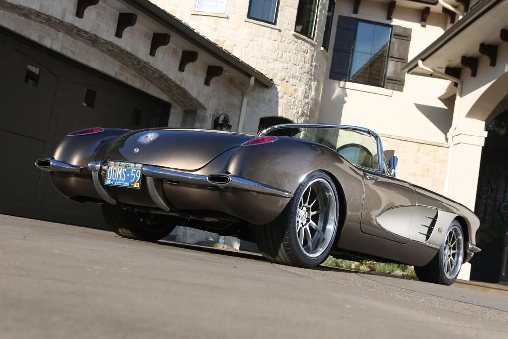 Metalworks Classics-Built 1959 Chevrolet Corvette on Forgeline Forged ...