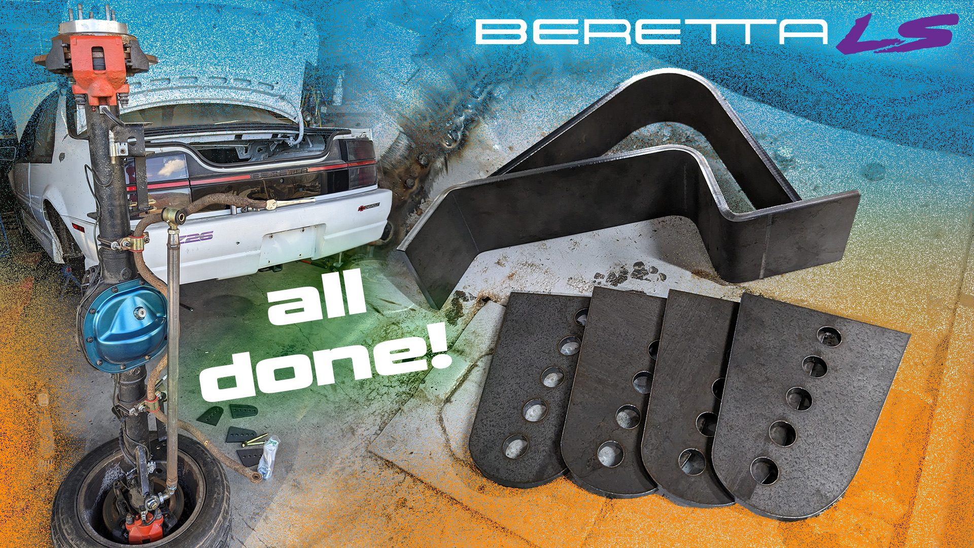 Chevy Beretta LS swap and RWD conversion - budget 4.8/5spd 1996 Z26 ...