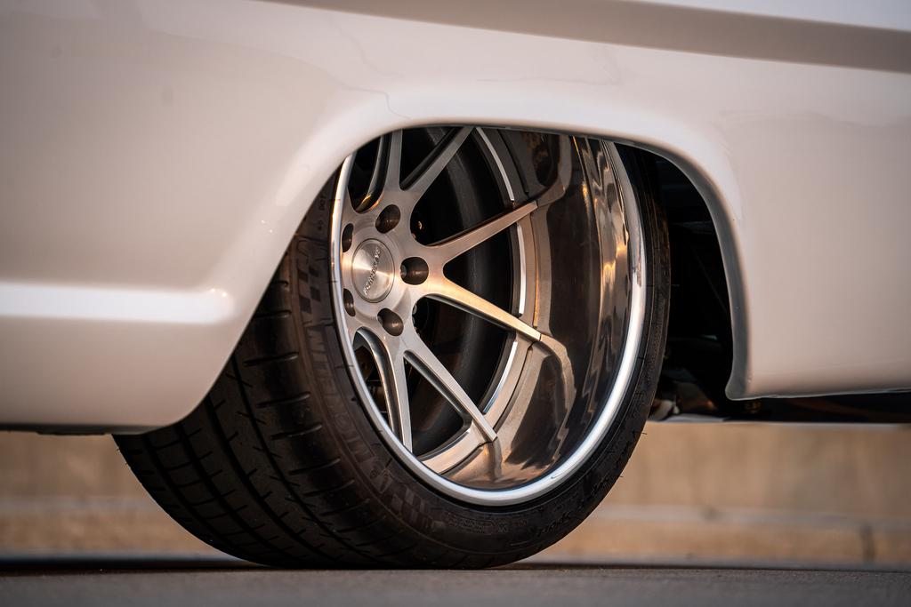 Brent's "Redrum" 1967 Ford F100 on Forgeline Forged Three Piece GA3C Wheels
