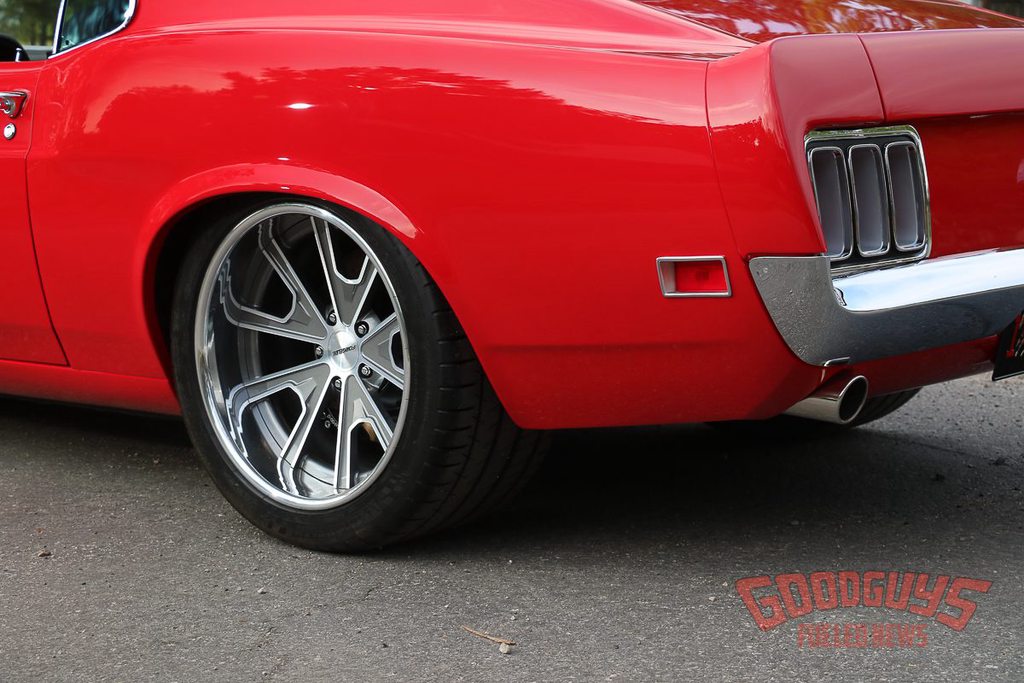 Kenny Dillon's 1970 Ford Mustang on Forgeline Forged Three Piece Grudge ...