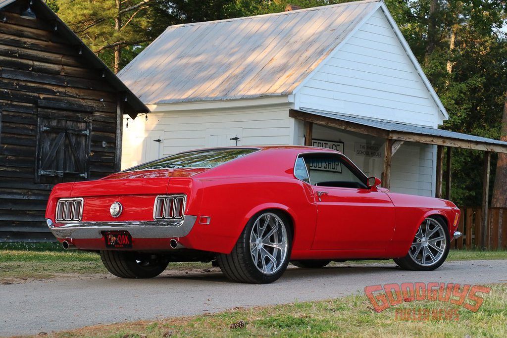 Kenny Dillon's 1970 Ford Mustang on Forgeline Forged Three Piece Grudge ...