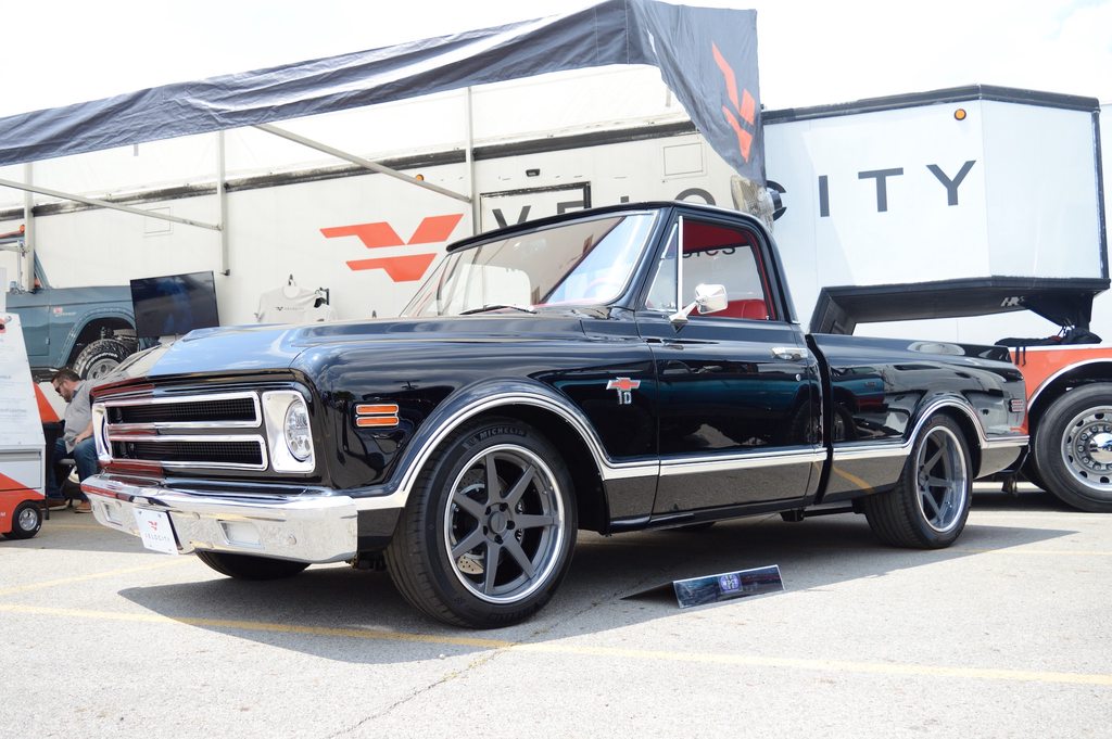 Velocity Restorations 1971 Chevrolet C10 on Forgeline Forged Three ...