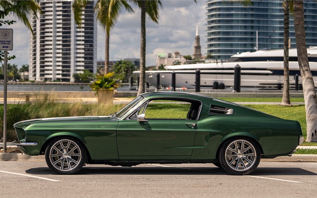 Velocity Restorations Street Series 1967 Ford Mustang on Forgeline ...