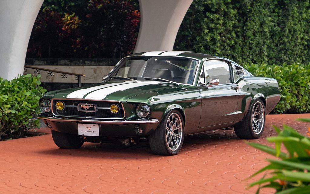 Velocity Restorations Street Series 1967 Ford Mustang on Forgeline ...