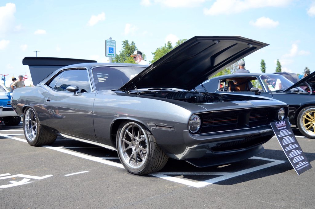 Paul Terlosky's "Cuda Cat" 1970 Plymouth Barracuda on Forgeline GA3C Wheels