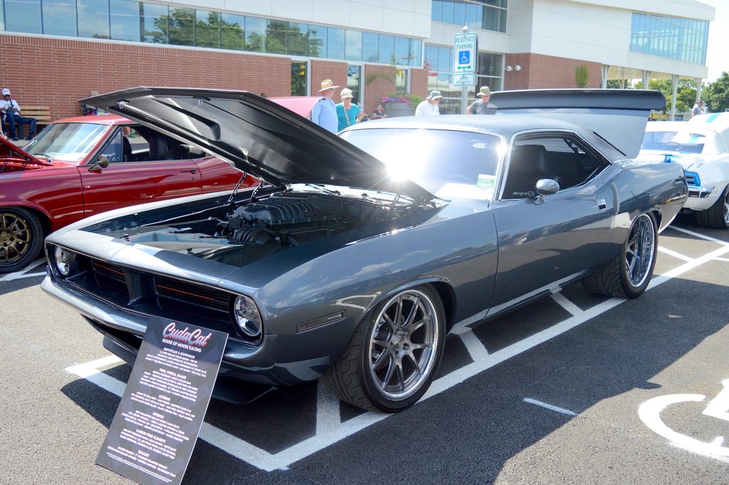 Paul Terlosky's "Cuda Cat" 1970 Plymouth Barracuda on Forgeline GA3C Wheels